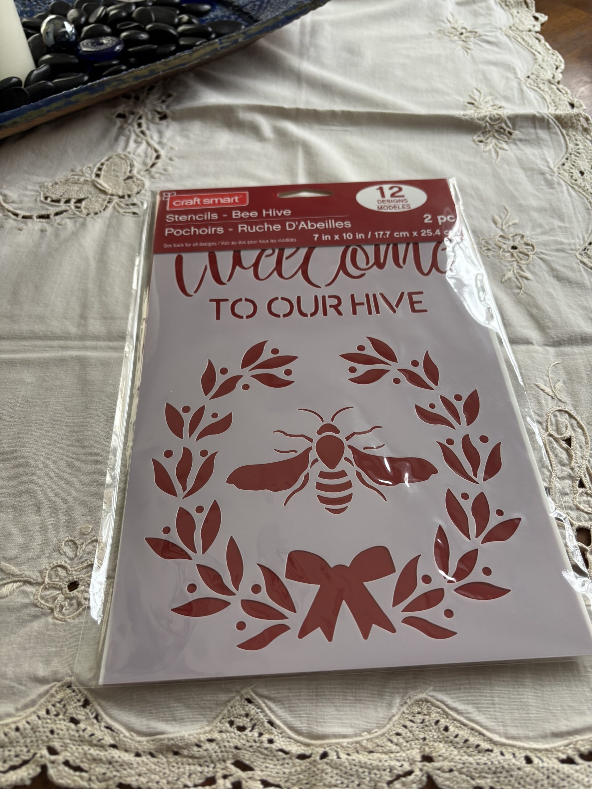 Using Stencils - Craftier Moments